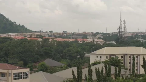 Top view aerial photo of fct Abuja with ... | Stock Video | Pond5