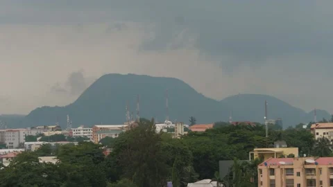 Top view aerial photo of fct Abuja with ... | Stock Video | Pond5