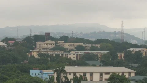 Top view aerial photo of fct Abuja with ... | Stock Video | Pond5