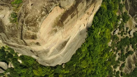 Top view amazing high peak of mountain w... | Stock Video | Pond5