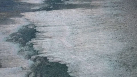 Top View of a Beautiful Ocean Floor Text... | Stock Video | Pond5