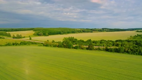 Top view bird's eye aerial drone, Flight... | Stock Video | Pond5