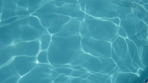 Top view of the blue water texture in th... | Stock Video | Pond5