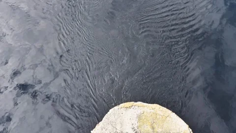 Top view of concrete bridge pylon standi... | Stock Video | Pond5