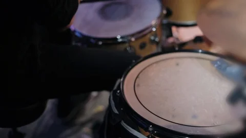 Drums Top View Stock Footage ~ Royalty Free Stock Videos | Pond5