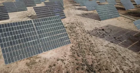 Top view of the electric power polar pan... | Stock Video | Pond5