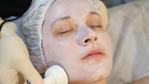 Top view of the face of a young attracti... | Stock Video | Pond5