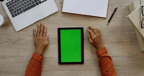 Top view on the hands of female African ... | Stock Video | Pond5