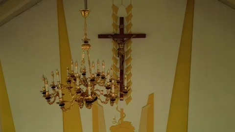 Catholic Crowd A Service Stock Footage ~ Royalty Free Stock Videos | Pond5