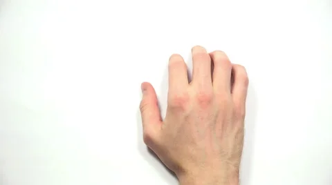 Top View of Male Waiting Hand Finger Tap... | Stock Video | Pond5