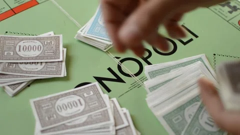 top view man's hand put money on the mon... | Stock Video | Pond5