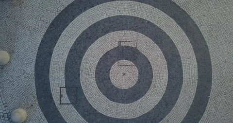 Top View of the Mosaic World Map showing... | Stock Video | Pond5