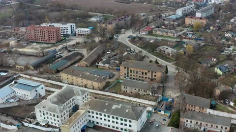 Top view of the road. Aerial view of the... | Stock Video | Pond5