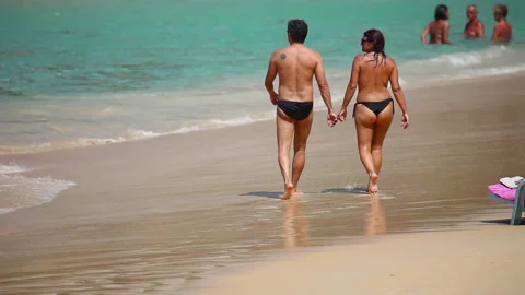 Bikini Topless Beach Stock Videos – Royalty-Free HD & 4K Videos | Pond5