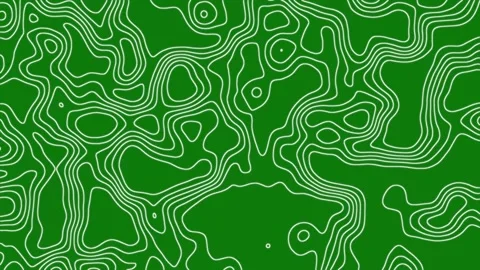 Topographic Map Animated Background | Stock Video | Pond5