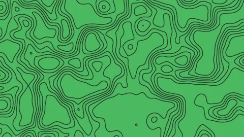 Topographic Map Animated Background | Stock Video | Pond5