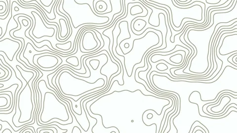 Topographic Map Animated Background | Stock Video | Pond5