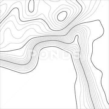 Topographic map background. Grid map. Vector illustration .: Graphic ...