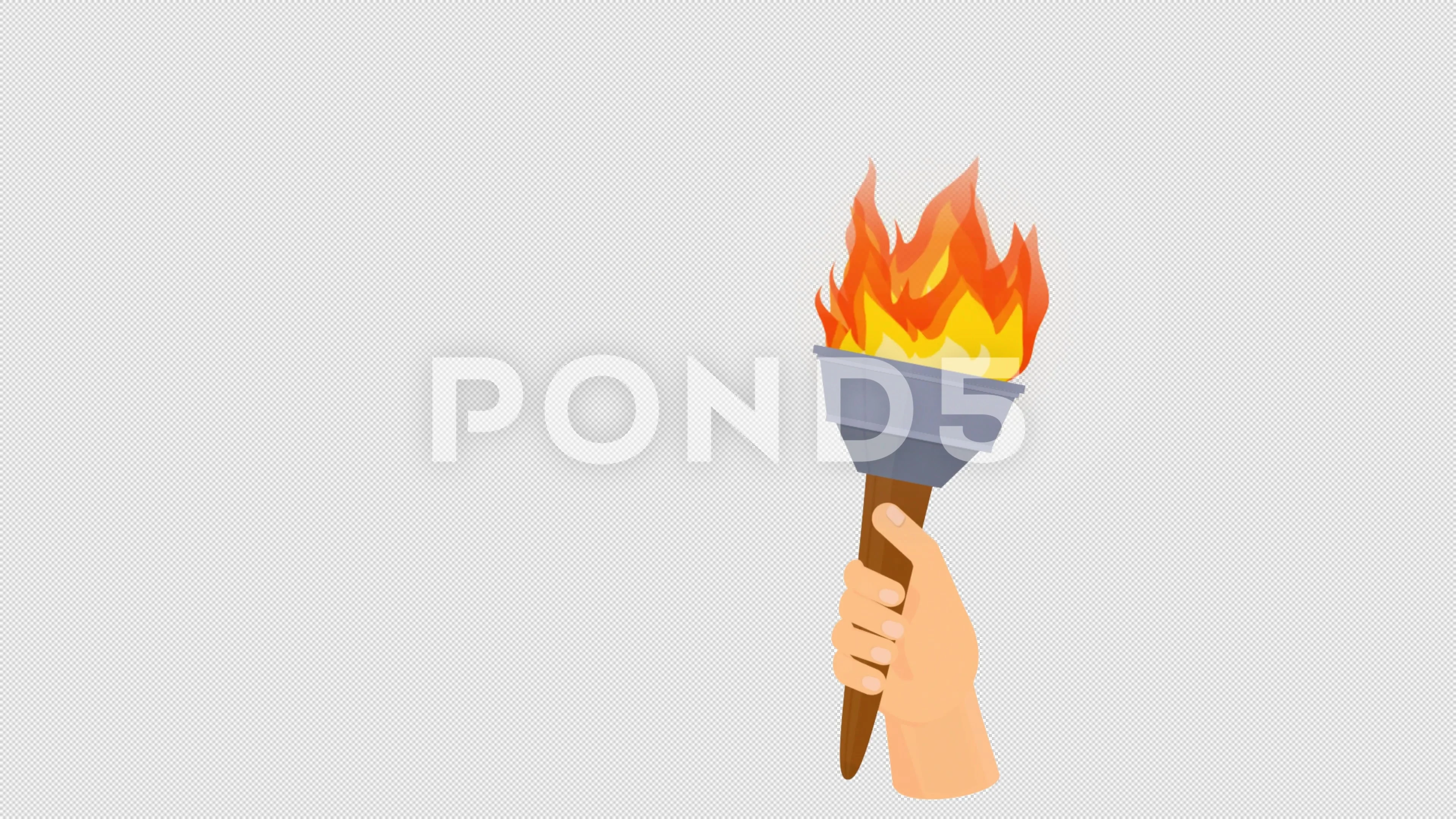 Animated Fire Torch