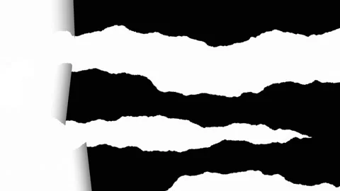 Torn paper animation | Stock Video | Pond5