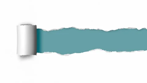 Torn paper animation | Stock Video | Pond5