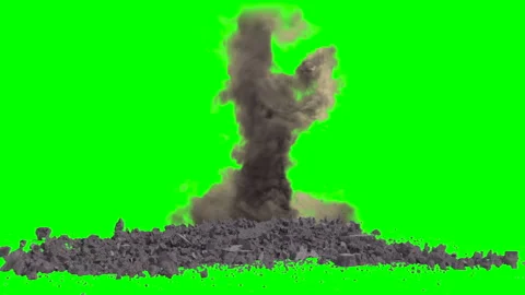 Green Screen Tornado Storm Stock Video Footage | Royalty Free Green ...