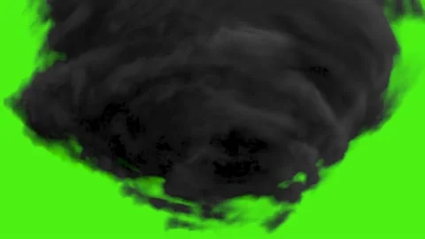 Green Cyclone Tornado