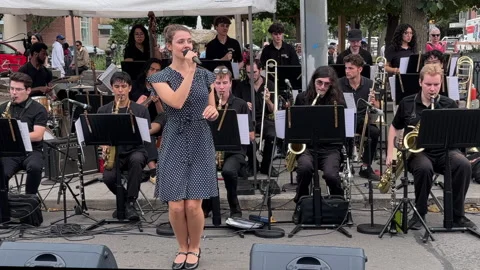 Toronto All Stars Big Band Performing in... | Stock Video | Pond5