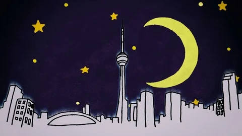 Toronto Sketch Stock Video Footage | Royalty Free Toronto Sketch Videos ...