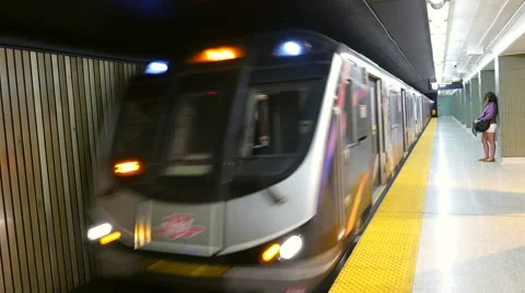 Toronto Subway Stock Footage ~ Royalty Free Stock Videos | Pond5