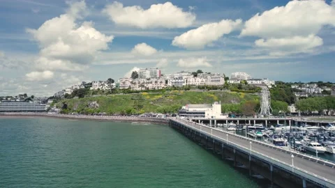 Torquay Torbay English Riviera Devon Eng... | Stock Video | Pond5