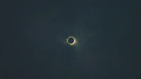 Total Eclipse 2024 in Canada Niagara reg... | Stock Video | Pond5