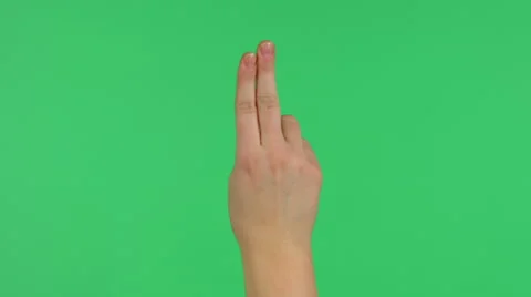 Finger Swipe Green Screen 4K Stock Video Footage | Royalty Free Finger ...