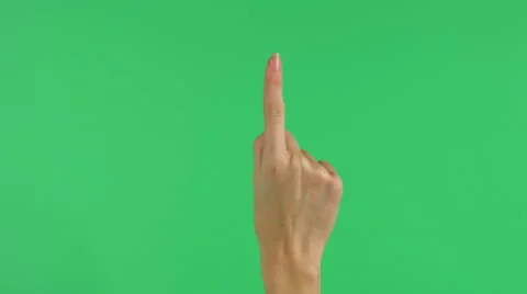 Touchscreen tap and swipe hand gestures ... | Stock Video | Pond5