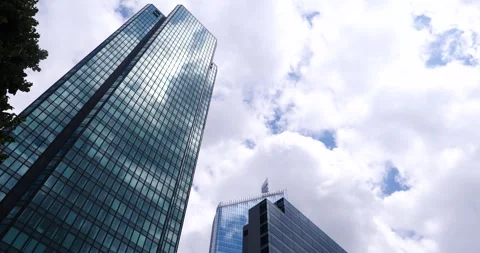 Tour CB21, skyscraper of La Defense, Eur... | Stock Video | Pond5