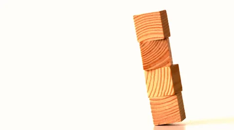 Building Blocks Falling Stock Video Footage | Royalty Free Building ...