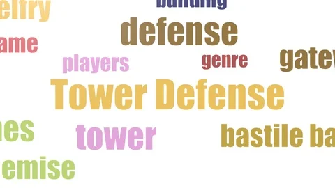 Tower Defence Game Stock Footage ~ Royalty Free Stock Videos | Pond5
