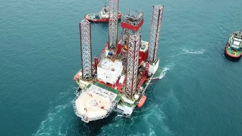Drilling Rig Towing Stock Video Footage | Royalty Free Drilling Rig ...