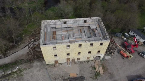 Town of Erin Grist Mill Phase 2 Front Pe... | Stock Video | Pond5