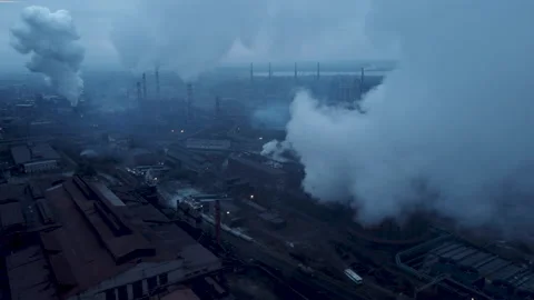 Toxic waste from human hands Industries ... | Stock Video | Pond5