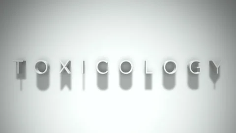 Toxicology 3D title animation with shado... | Stock Video | Pond5