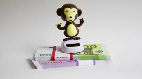 Money Monkey Stock Footage ~ Royalty Free Stock Videos | Pond5