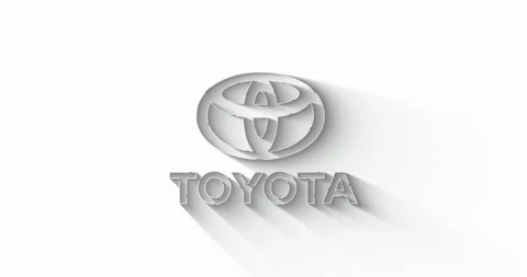 Toyota logo animation. 4K resolution. ha... | Stock Video | Pond5