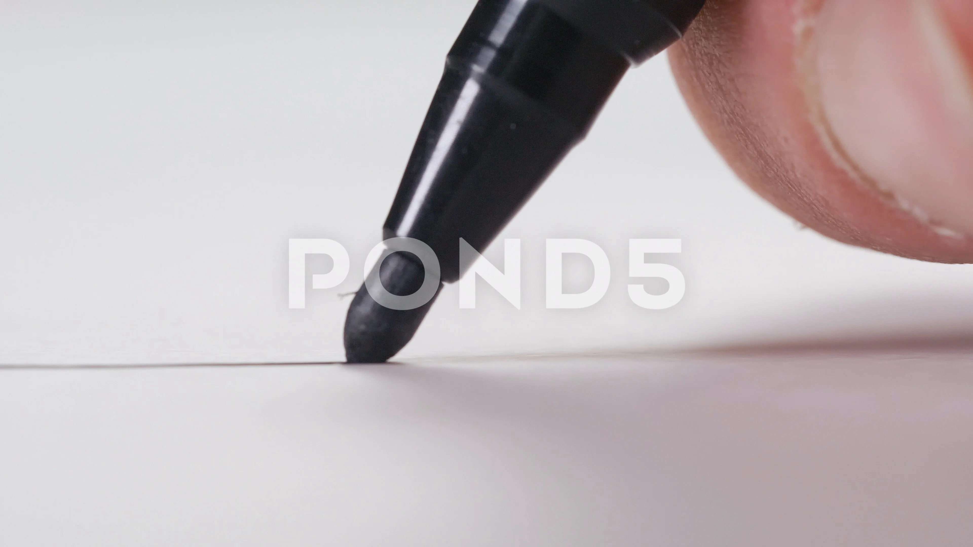 Black Marker Line