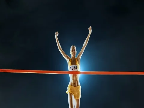 Track Runner Stock Footage ~ Royalty Free Stock Videos | Pond5