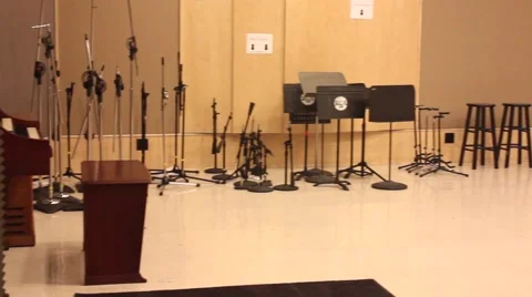 Tracking Room of Commercial Recording St... | Stock Video | Pond5