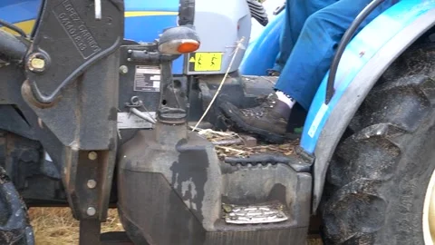 Tractor Braking System in Farming Person... | Stock Video | Pond5