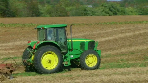 Tractor Discing Field 02 | Stock Video | Pond5