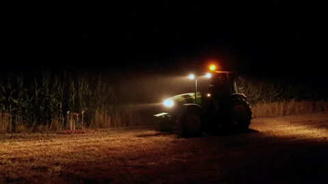Tractor Night Stock Video Footage | Royalty Free Tractor Night Videos ...