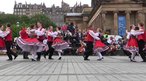 Traditional Bavarian Folk Dance. Germany... | Stock Video | Pond5